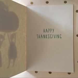Meri Meri | Holiday | Happy Thanksgiving Day Card | Poshmark